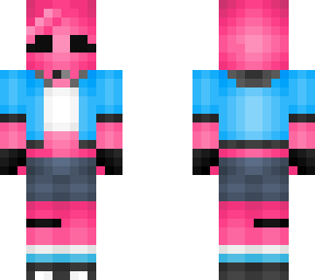 Fortnite Yori (Inverted) skin | Minecraft Skin