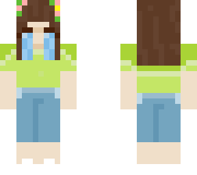 funny sad girl | Minecraft Skin