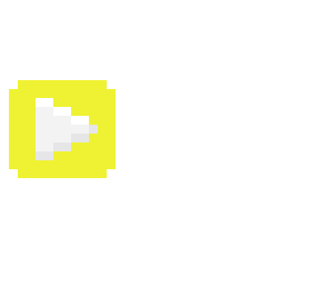 golden play button | Minecraft Skins