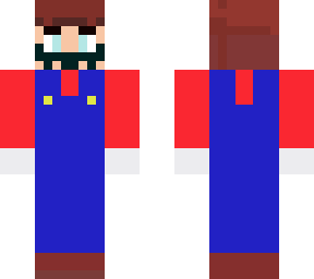 Hatless Mario | Minecraft Skin