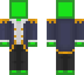 King Suit Template | Minecraft Skin
