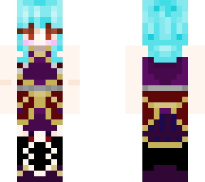 Reiko Ayanami (REALLY corrected) | Minecraft Skin