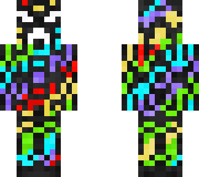 RGB Knight | Minecraft Skin