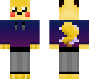 Teenage Pikachu 2 (Classic edition) v2 | Minecraft Skin