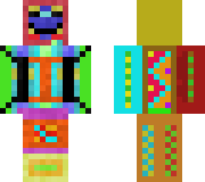 The Colour man | Minecraft Skin