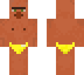 bikini villager | Minecraft Skins