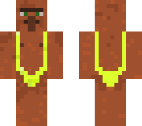 Bikini Villager Minecraft Skins