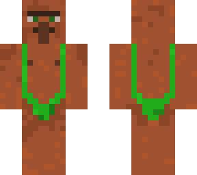 villager bikini | Minecraft Skins