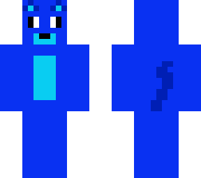 blue cat | Minecraft Skin