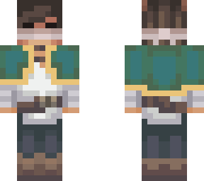 Curious Wood Elf Skin | Minecraft Skin