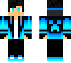 Cyan Creeper 2.0 | Minecraft Skin