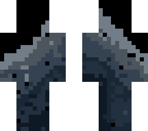 de gris oscuro a mas claro | Minecraft Skin