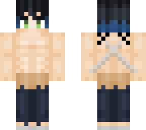 demon slayer inosuke bo mask | Minecraft Skins