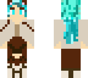 Krista from worlds apart | Minecraft Skin