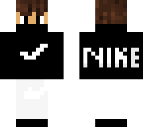 Nike White Shark | Minecraft Skin
