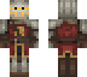 Orange Man Armour | Minecraft Skin