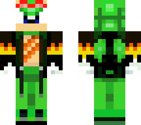 Scourge the hedgehog | Minecraft Skin