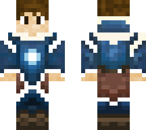 Southern Water Tribe Waterbender | Minecraft Skin