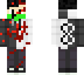 blood man | Minecraft Skin