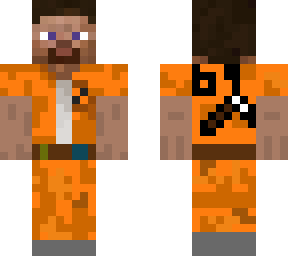 prisoner steve | Minecraft Skins