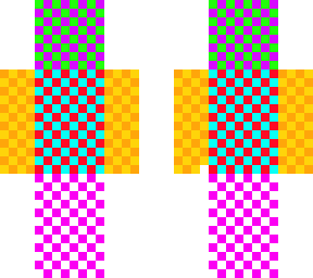 checkered skin | Minecraft Skin