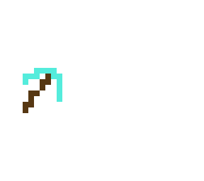 Diamond pickaxe | Minecraft Skin