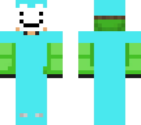 Dream with full diamond armor | Minecraft Skin