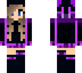 Enderman Girl | Minecraft Skin