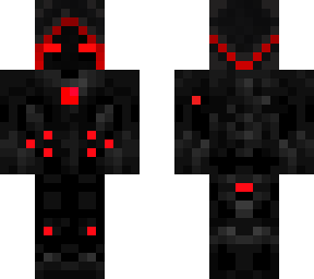 Entity 303 W/ brighter red eyes | Minecraft Skin
