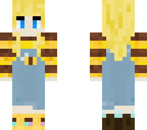 female bee tubbo | Minecraft Skin