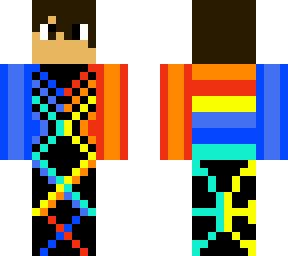 fire vs water | Minecraft Skin