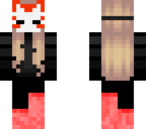 Kitsune Girl | Minecraft Skins