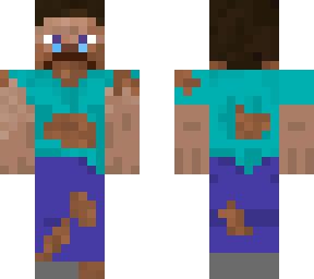 sad steve | Minecraft Skins