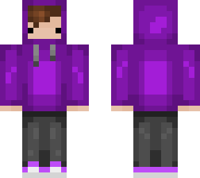 Purple Hoodie | Minecraft Skin