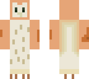**Custom Order** Barn Owl | Minecraft Skin