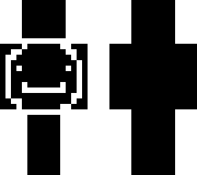 Black&White Dream | Minecraft Skin