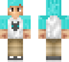 blue alex from pals | Minecraft Skin
