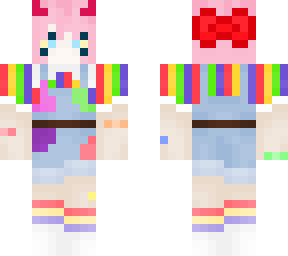 Clowncore dude | Minecraft Skin