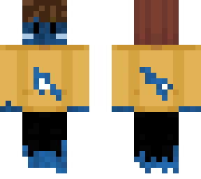 Dark blue Ghostbur | Minecraft Skin