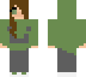 Dream hoodie girl // Dream SMP // Aesthetic // Mcyt // First skin ...