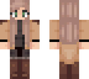 Dystopian Future girl | Minecraft Skin