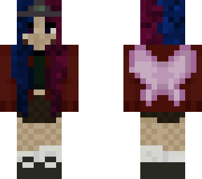 fairy w/split dye and tiara | Minecraft Skin