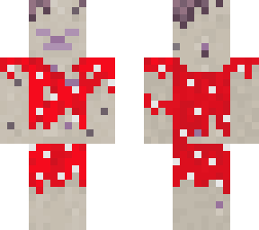 Fungal Drowned (Spore) #3 | Minecraft Skin
