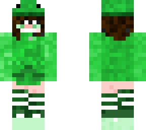 girl frog skin | Minecraft Skin