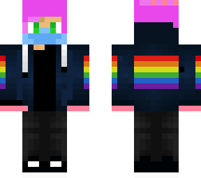 LGBTQ Pride Edit for Skin. | Minecraft Skin