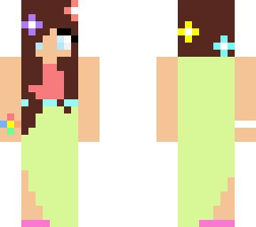 Me in all the Seasons dresses | Minecraft Skin
