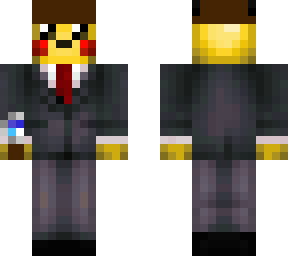Pikachu gROOM | Minecraft Skin