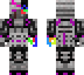 purple samurai | Minecraft Skins