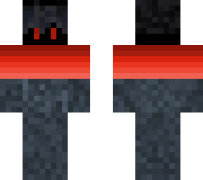 Red and black demon | Minecraft Skin