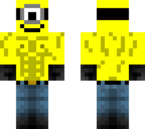 Ripped Minion | Minecraft Skin